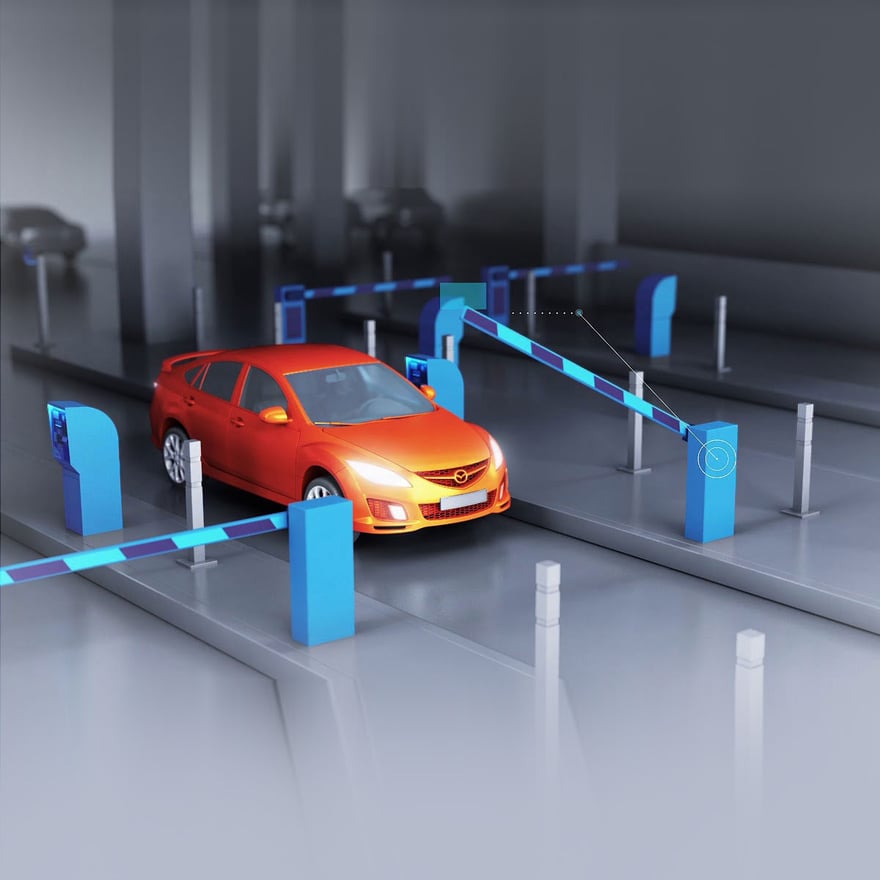 What is smart parking system in UAE?